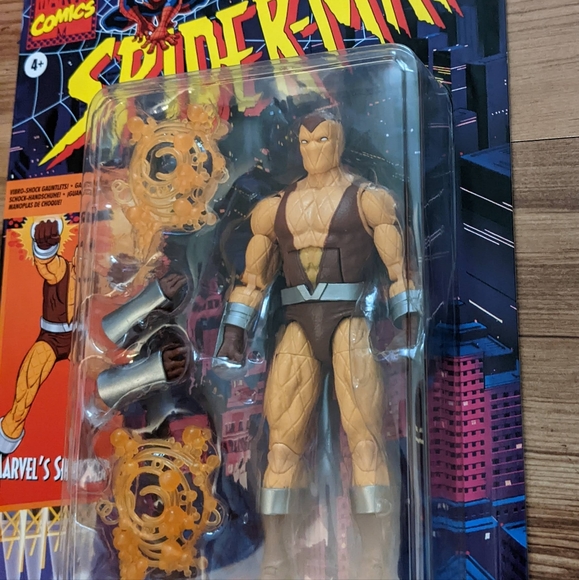 Hasbro | Toys | Marvel Legends Retro Spiderman Shocker Wth Vibroshock ...